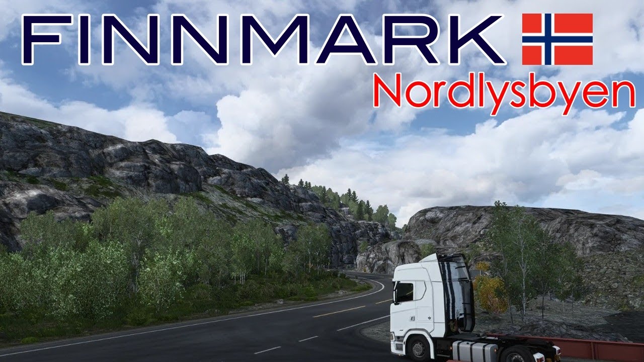 Finnmark : Nordlysbyen Map | ProMods Add-On | Euro Truck Simulator 2 1. ...