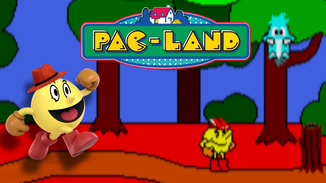 Pacland. Pacman Museum. PS4 PRO - YouTube