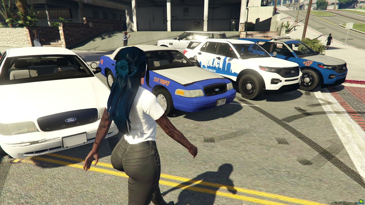 Georgia State Patrol Cars fivem exclusive discord.gg/8xdev - YouTube