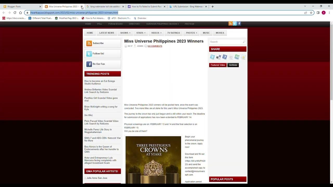 How to Submit Site URL to Bing for Indexing - YouTube