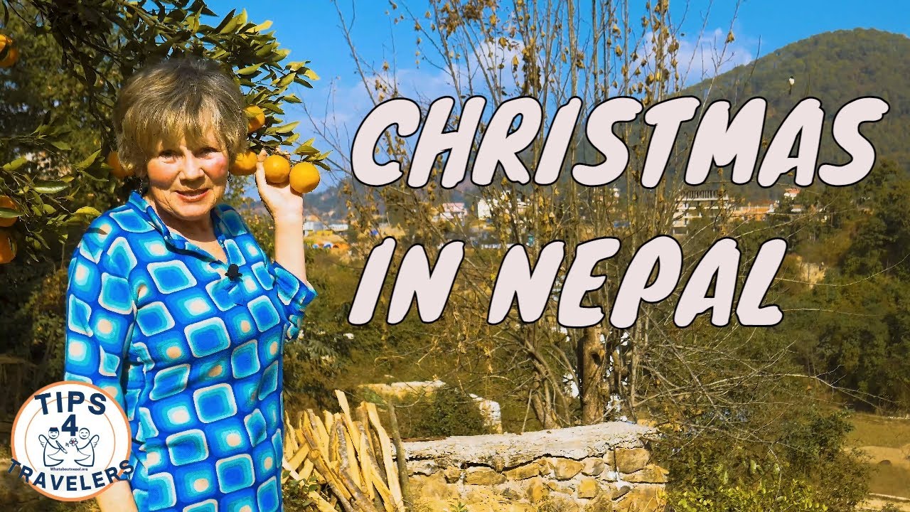 Christmas in Nepal – Thamel Everyone Loves a Festival! 2019-2020 - YouTube