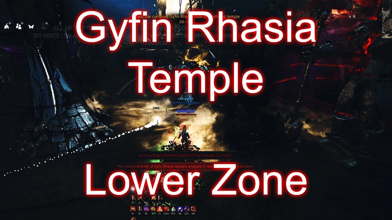 Gyfin Rhasia Temple - Lower Zone - Quick Guide - Black Desert Online ...