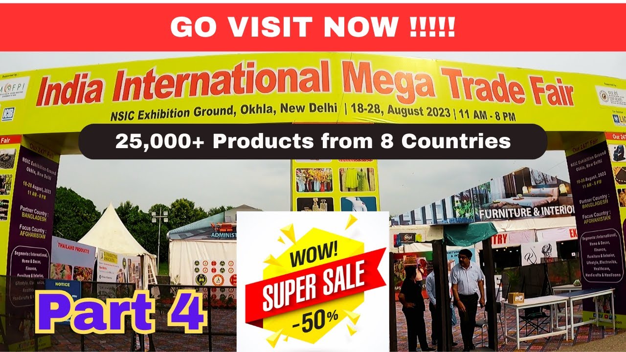 Mega Trade Fair Delhi 2023, India International Mega Trade Fair | Part ...
