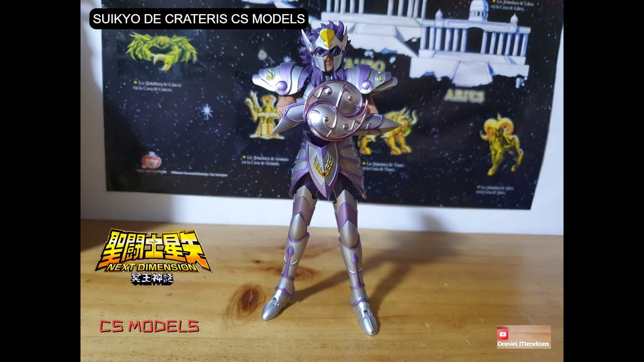 Suikyo de Crateris myth cloth ex cs models review! - YouTube