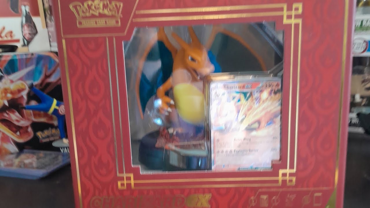 OPENING CHARIZARD PREMIUM COLLECTION BOX - YouTube