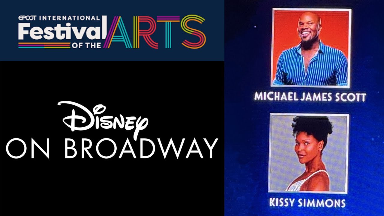 Disney on Broadway 2025 - Michael James Scott and Kissy Simmons - YouTube