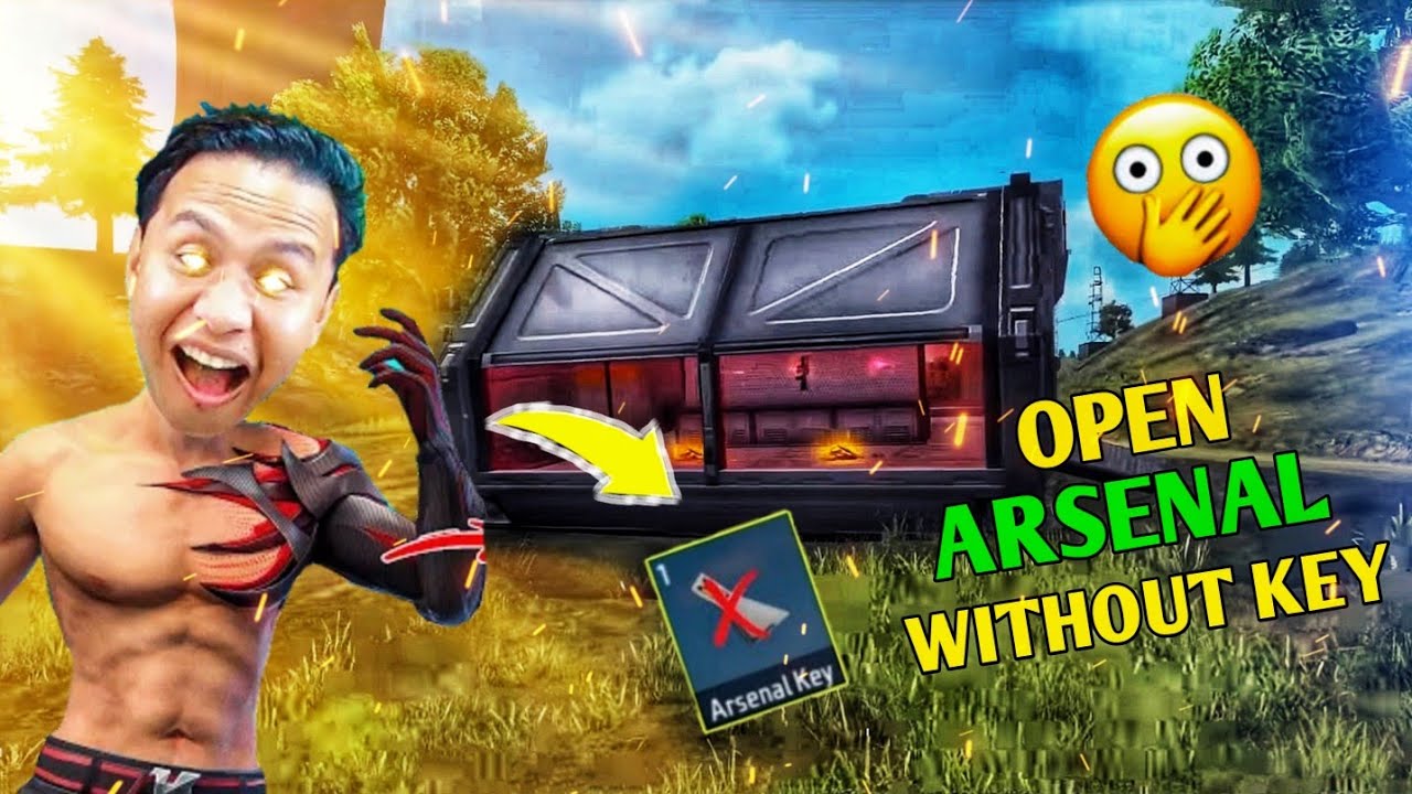 Open Arsenal without Key With This Trick 😱 100% Working Trick 🔥 Free ...