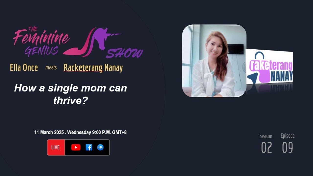 The Feminine Genius Show: Ella Once meets Racketerang Nanay - YouTube