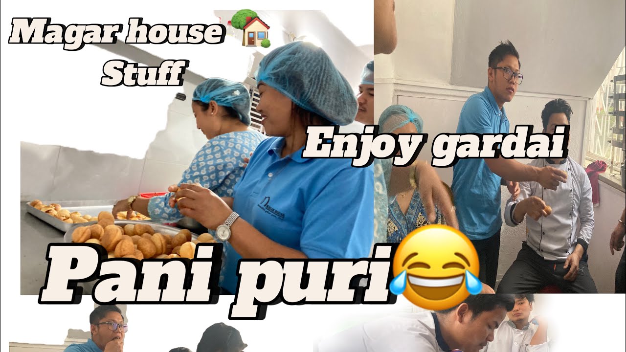 Pani puri khdai magar house 🏡 ko stuff - YouTube
