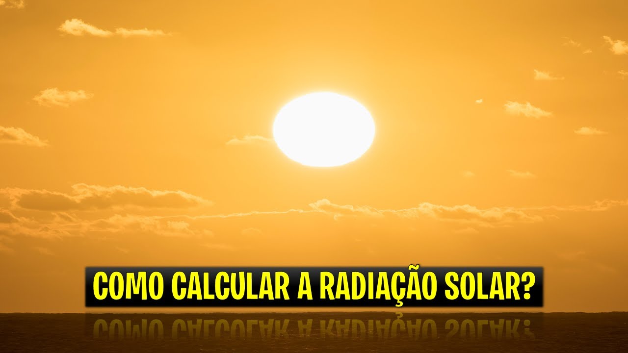 LIVE🔴 - Cálculo de radiação solar - Constante Solar - YouTube