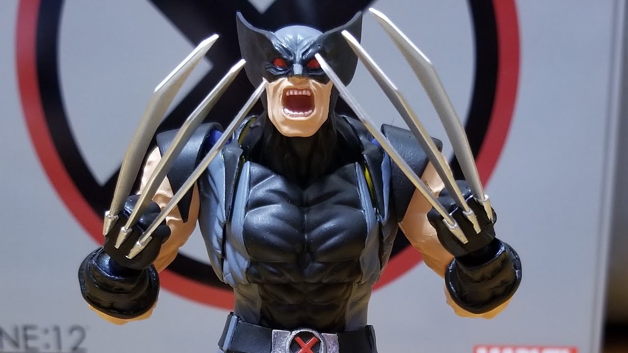 Revoltech Xforce wolverine custom figure - YouTube