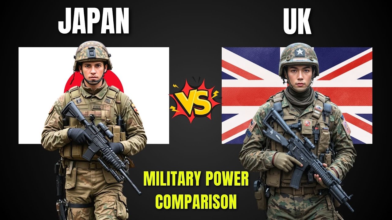 Japan vs Uk Military Power Comparison 2025 - YouTube