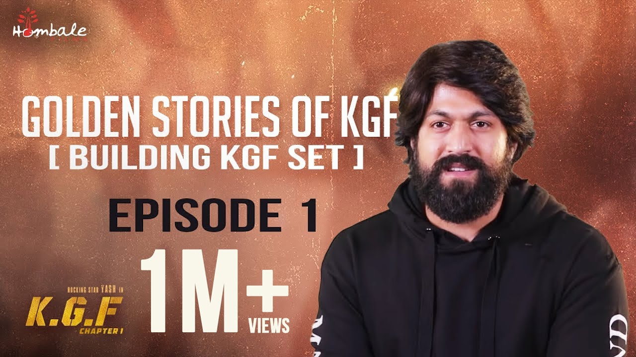 Golden Stories Of KGF - Episode 1 - Building KGF Set | Yash, Srinidhi ...