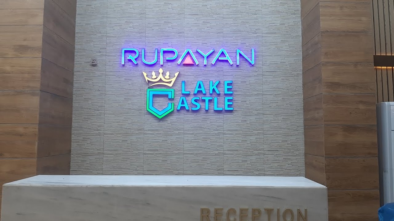 সন্ধ্যায় যেনো তার মায়াবী রূপের ঝলকানি আরো বাড়িয়ে দেয় #Rupayan_Lake_Castle.#E_block # ...