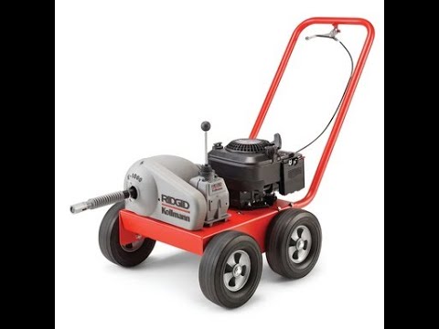 RIDGID K-1000 Demonstration - YouTube