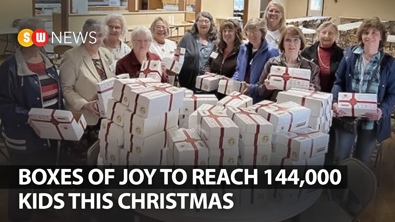 Boxes of Joy to reach 144,000 kids this christmas || SW NEWS || 666 ...