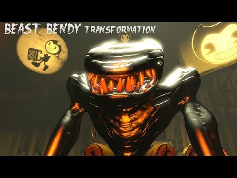 (SFM/BENDY) Beast Bendy transformation! - YouTube