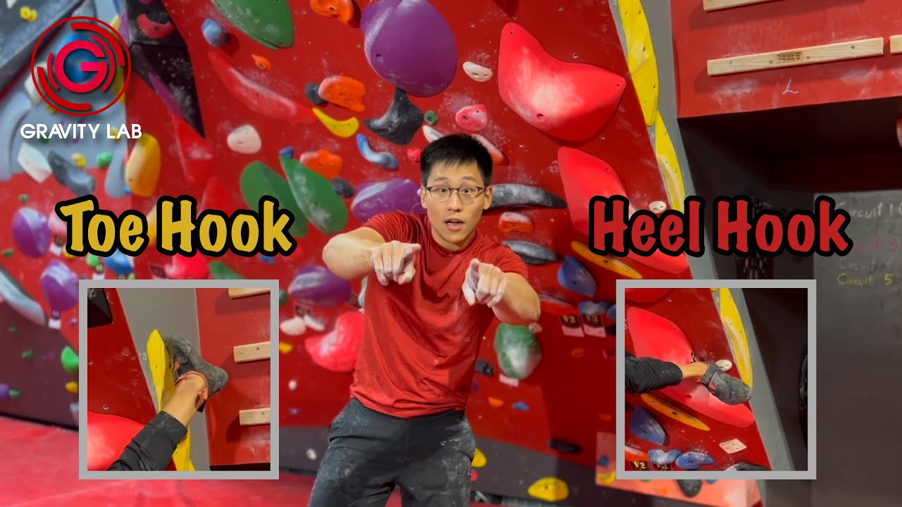 Heel Hook & Toe Hook ต่างกันยังไง? : HOW TO SEND HARD EP.04 - YouTube
