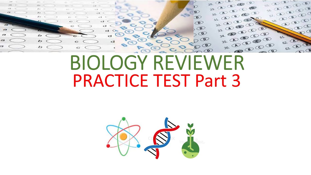 BIOLOGY PRACTICE TEST 3 | GENERAL BIOLOGY REVIEWER | NMAT LET ENTRANCE ...