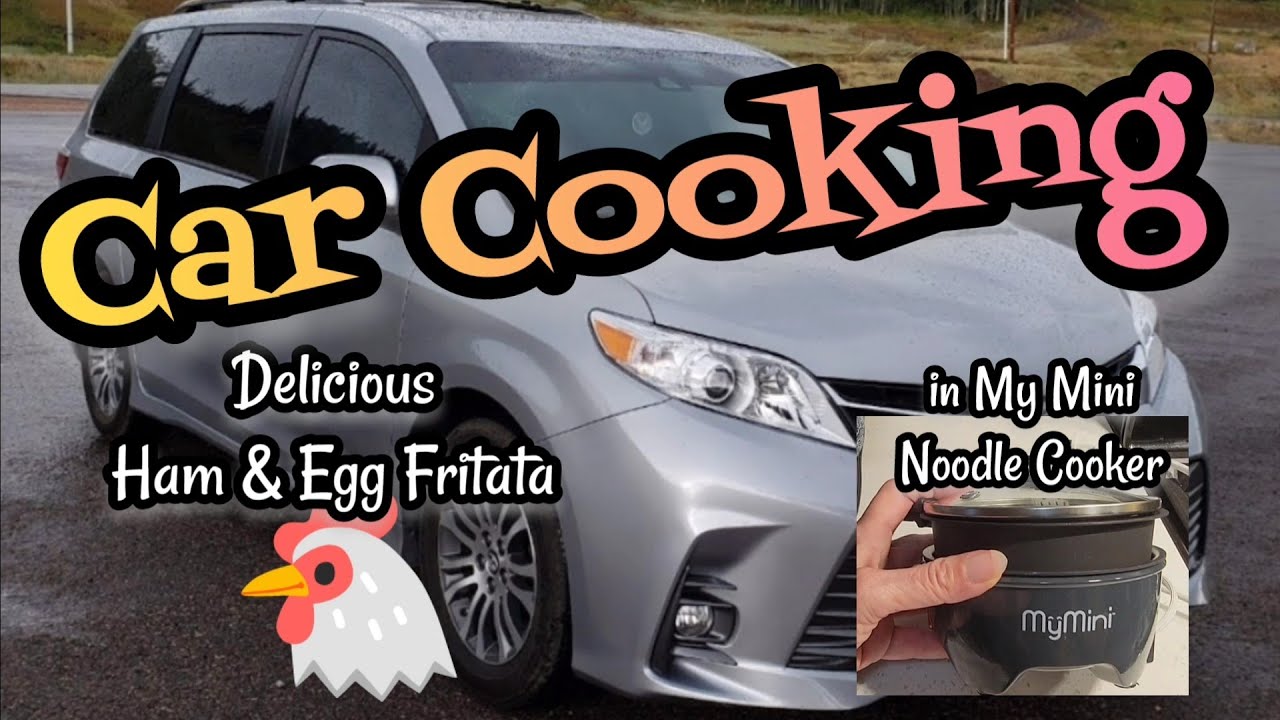 Car Cooking - Ham & Egg Omelet - YouTube