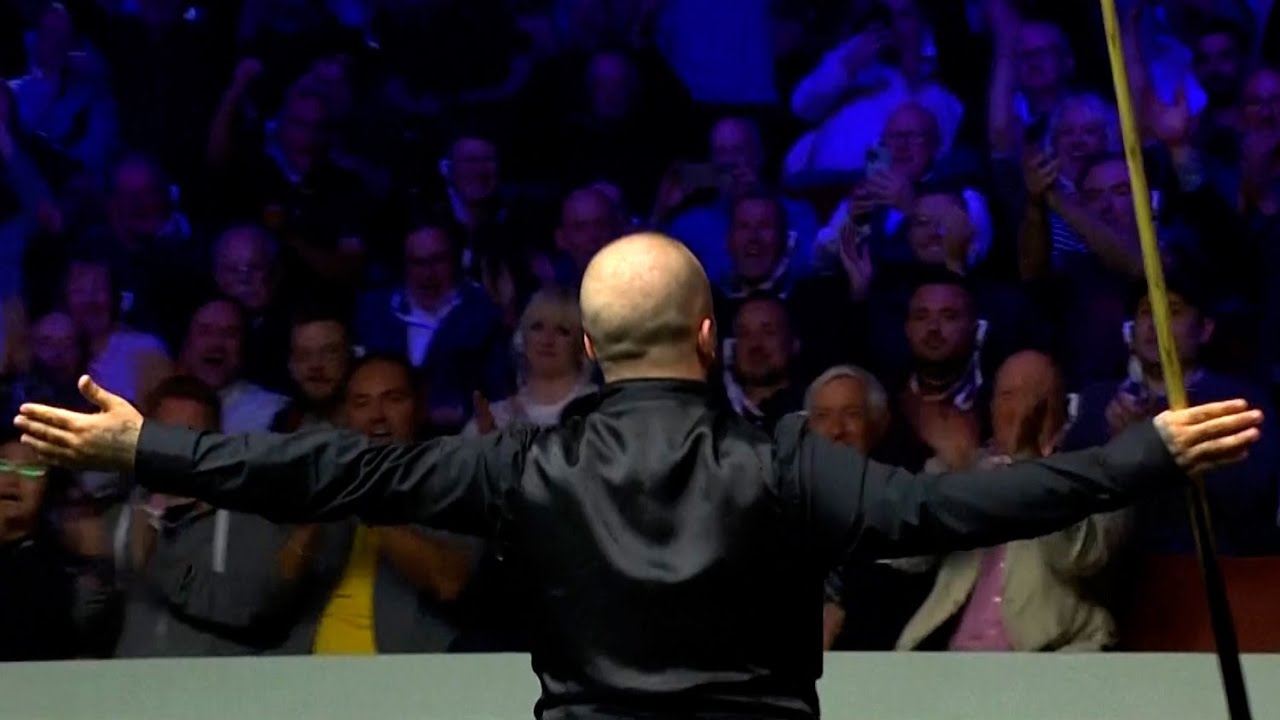 Luca Brecel seals an 18-15 win and the world title with a brilliant 112 ...