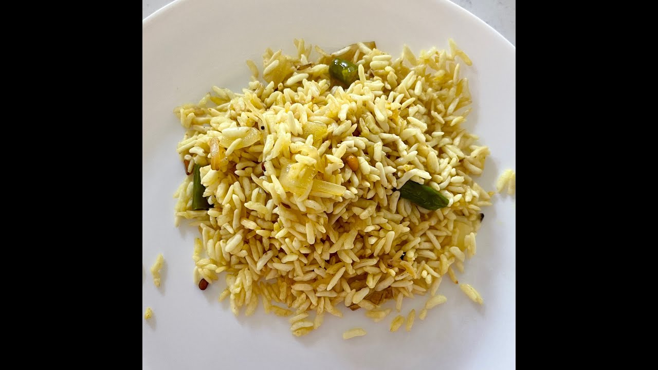#7 Uggani Recipe | Borugulu | Muramaralu | Puffed Rice - YouTube