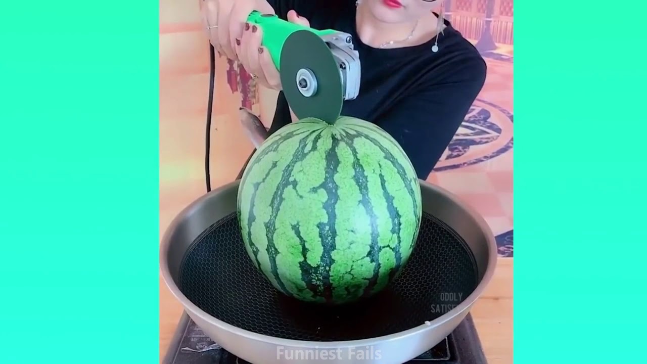 Watermelon Cutting Skills | Oddly Satisfying Video for Sleep & Deep ...