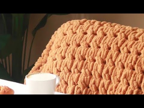 Alize puffy ile burgu battaniye yapımı /Kolay battaniye yapımı/tığ yok şiş yok \