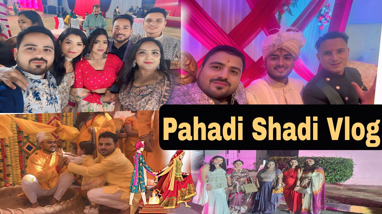 🎉🎊🕺Bhai Ki Shadi ka Vlog || Pahadi Shadi Vlog || #pahadi #shadi #trending #vlog #wedding #bhai ...