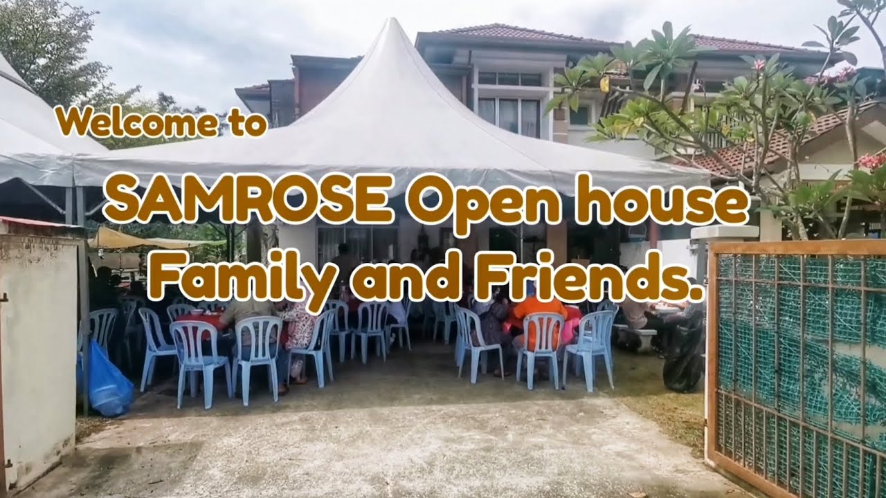 SAMROSE Raye Open House 2023 ~ Family and Friends - YouTube