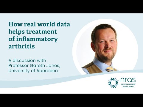 How real world data helps treatment of inflammatory arthritis - A discussion with Prof. Gareth Jones