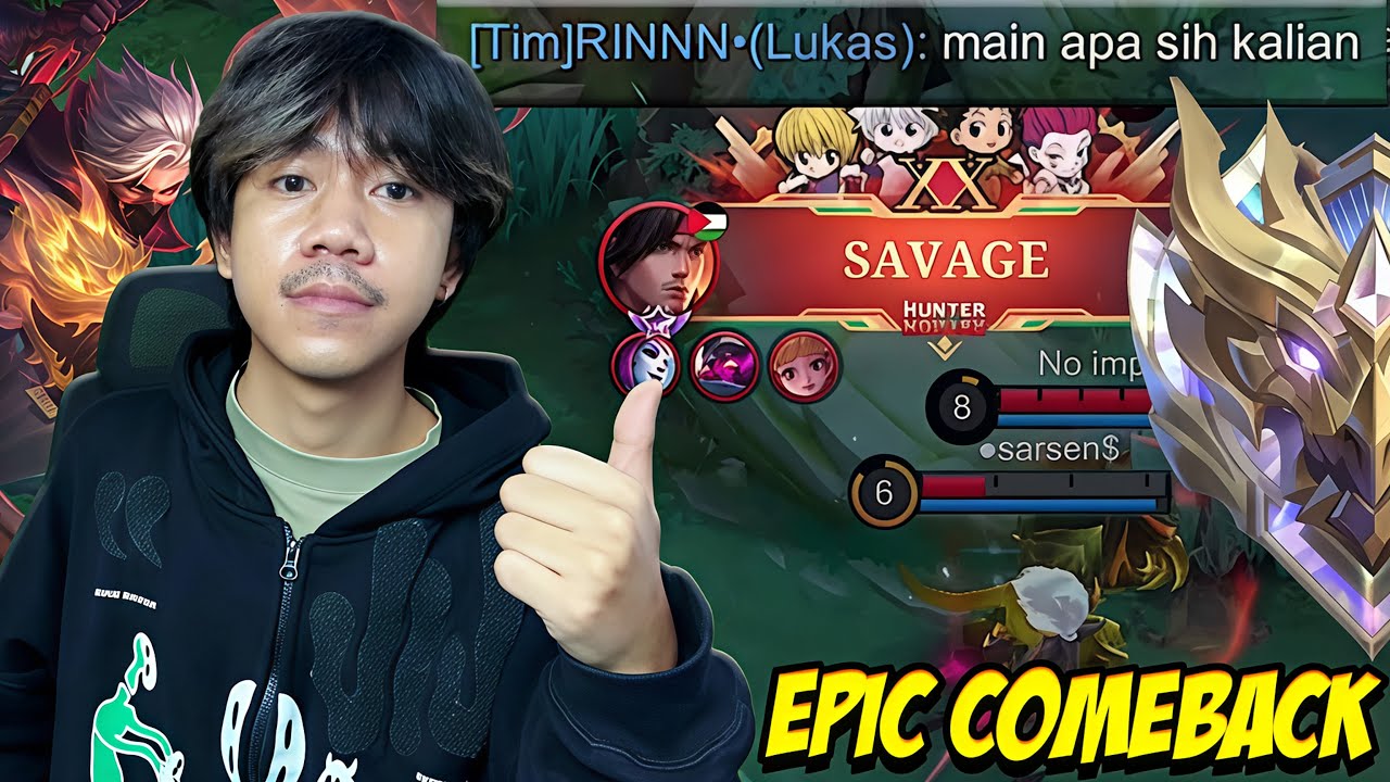 EPIC COMEBACK IS REAL ! TEAM SUDAH MENGAMUK DAN MUSUH DAPAT SAVAGE ...