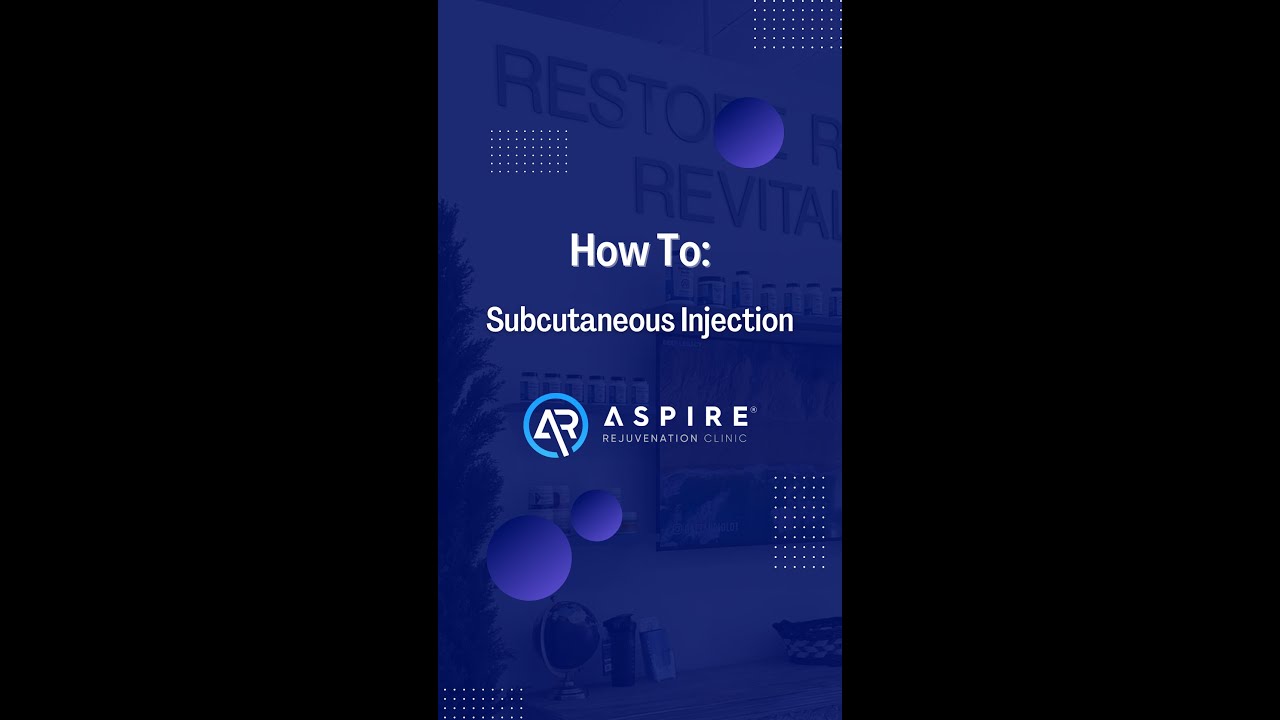 How to Administer a Subcutaneous Injection - YouTube