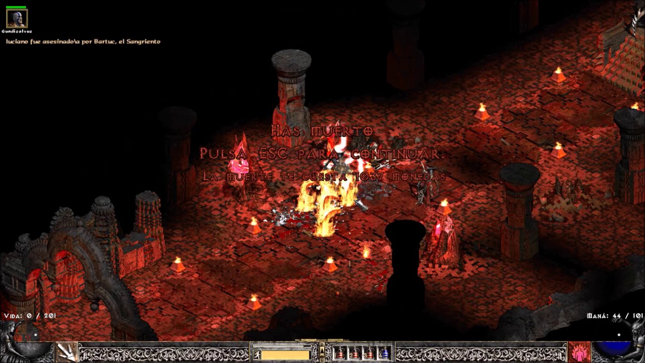 Diablo 2 lord of destruction Gameplay cap 21 Final Matamos a Baal y ...