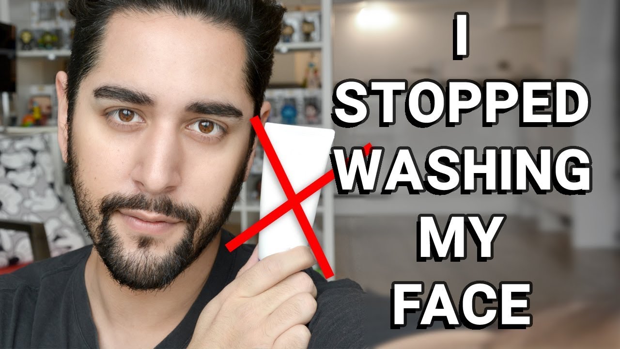I Stopped Washing My Face For A Week - No Skincare / Grooming Routine ...