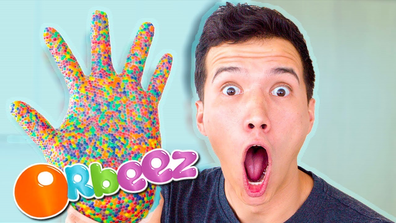 10,000 ORBEEZ HAND (SLAP TEST) - YouTube