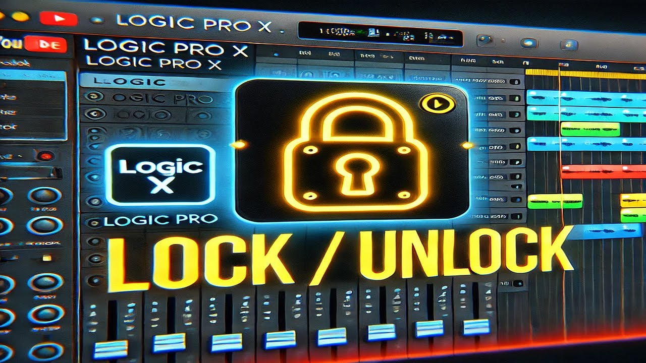 HOW TO LOCK/UNLOCK REGIONS IN LOGIC PRO X | SMPTE LOCK | AZAM GILL ...