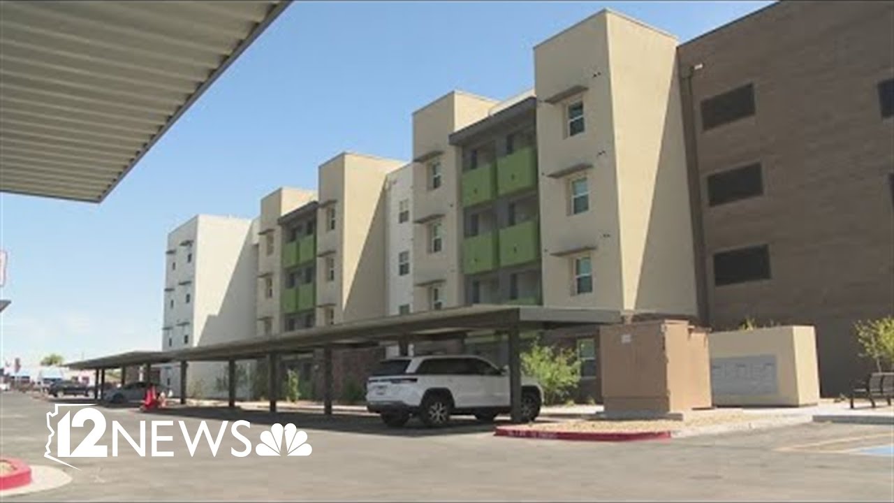 96 new affordable housing units open in Phoenix - YouTube