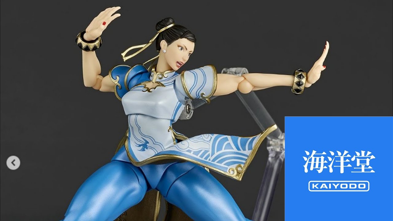 NEW KAIYODO Street Fighter 6 CHUN LI Figure Update! - YouTube