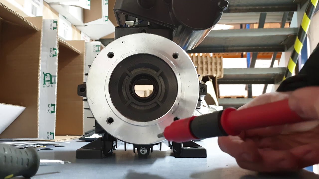 Changing the Shaft Direction on an IEC Electric Motor - YouTube