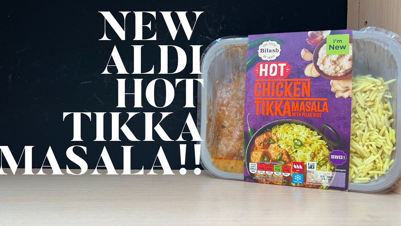 Aldi HOT Chicken Tikka Masala Review , Aldi Curry Review - YouTube