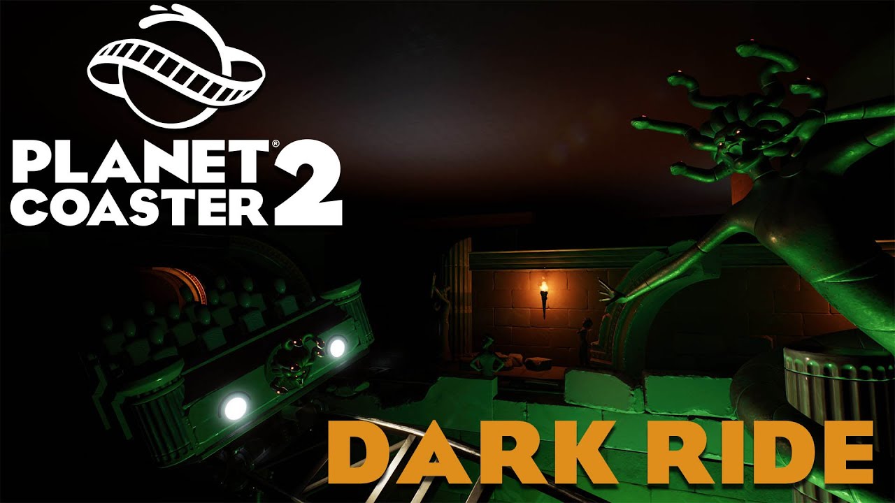 Building a DARK RIDE In Planet Coaster 2 | Part 4 - YouTube