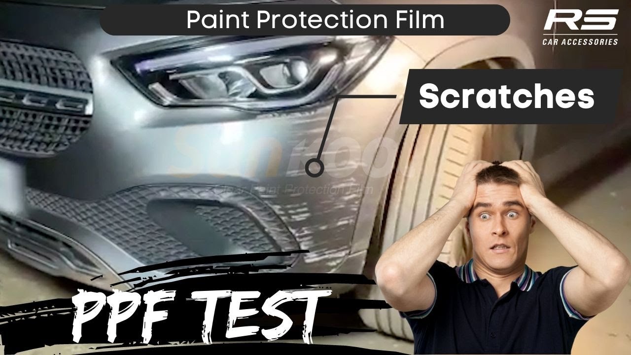 PPF Test | Paint Protection Film Test | PPF in Nagpur | RS Car ...