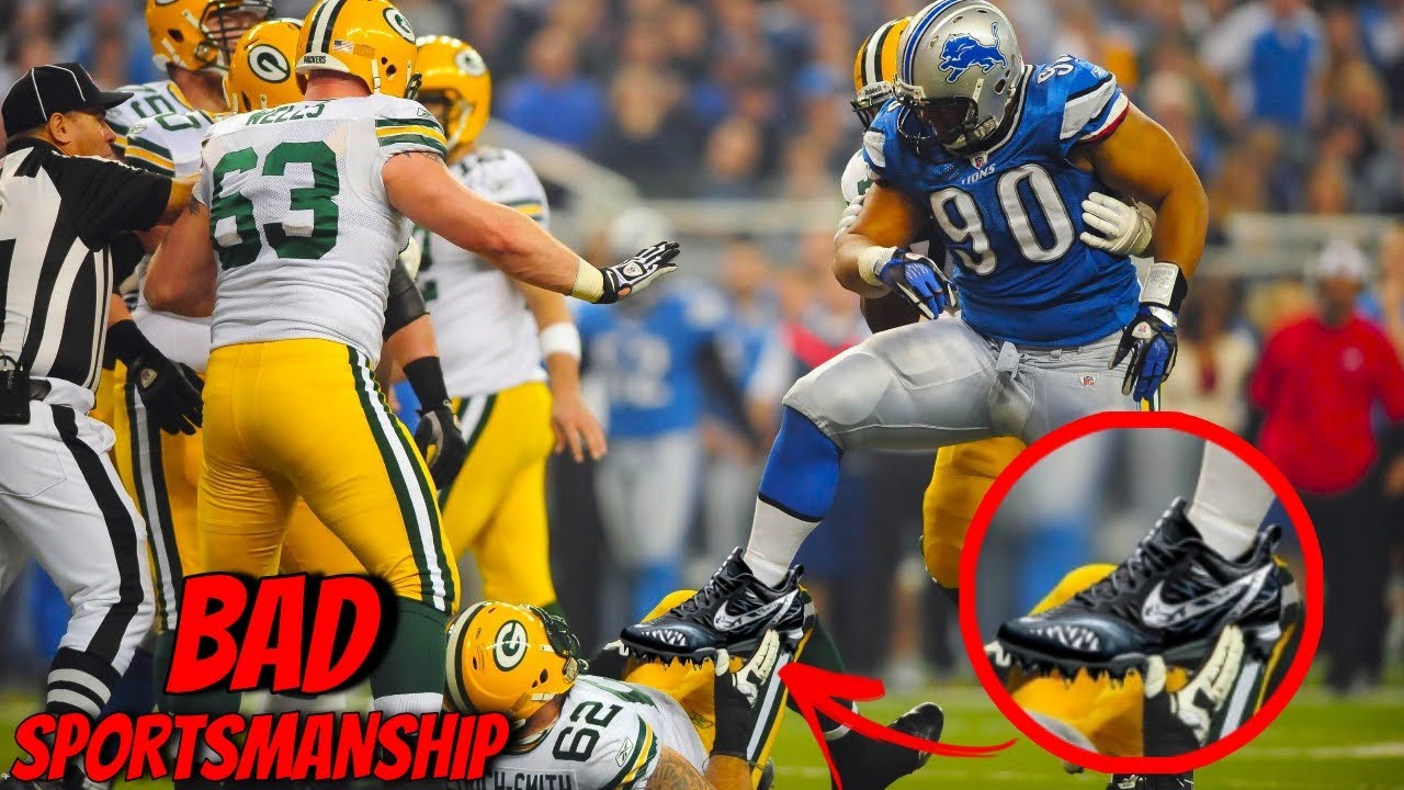 NFL “Bad Sportsmanship” Moments - YouTube
