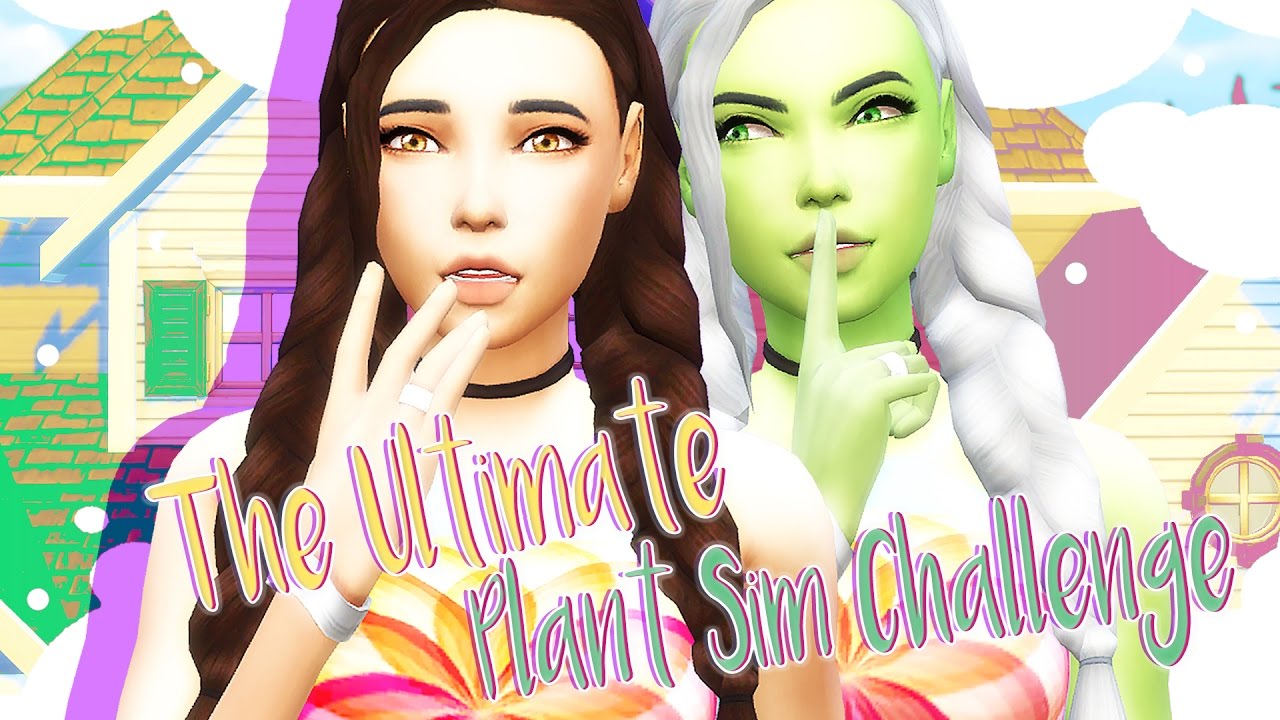 SIMS 4 ULTIMATE PLANTSIM CHALLENGE // PART 1 // LET'S GET THIS BEAN ...