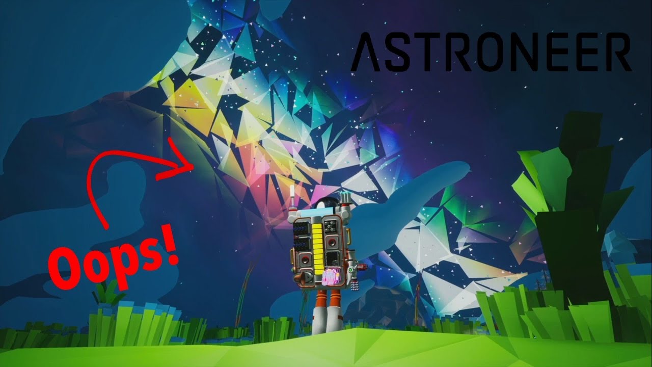 We broke the sky in Astroneer! - YouTube