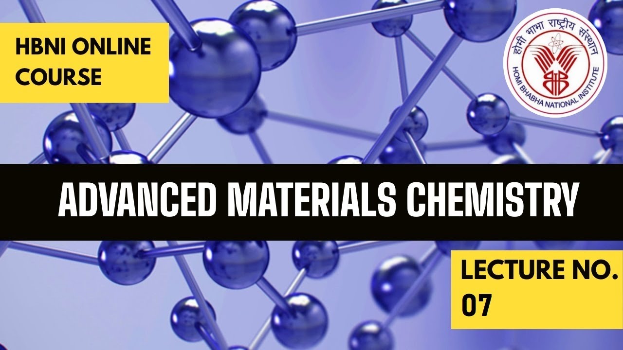 AMC - General Materials Chemistry - Lecture 7 - YouTube