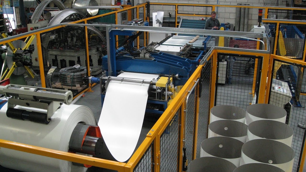 Cylinder Casing Line - YouTube