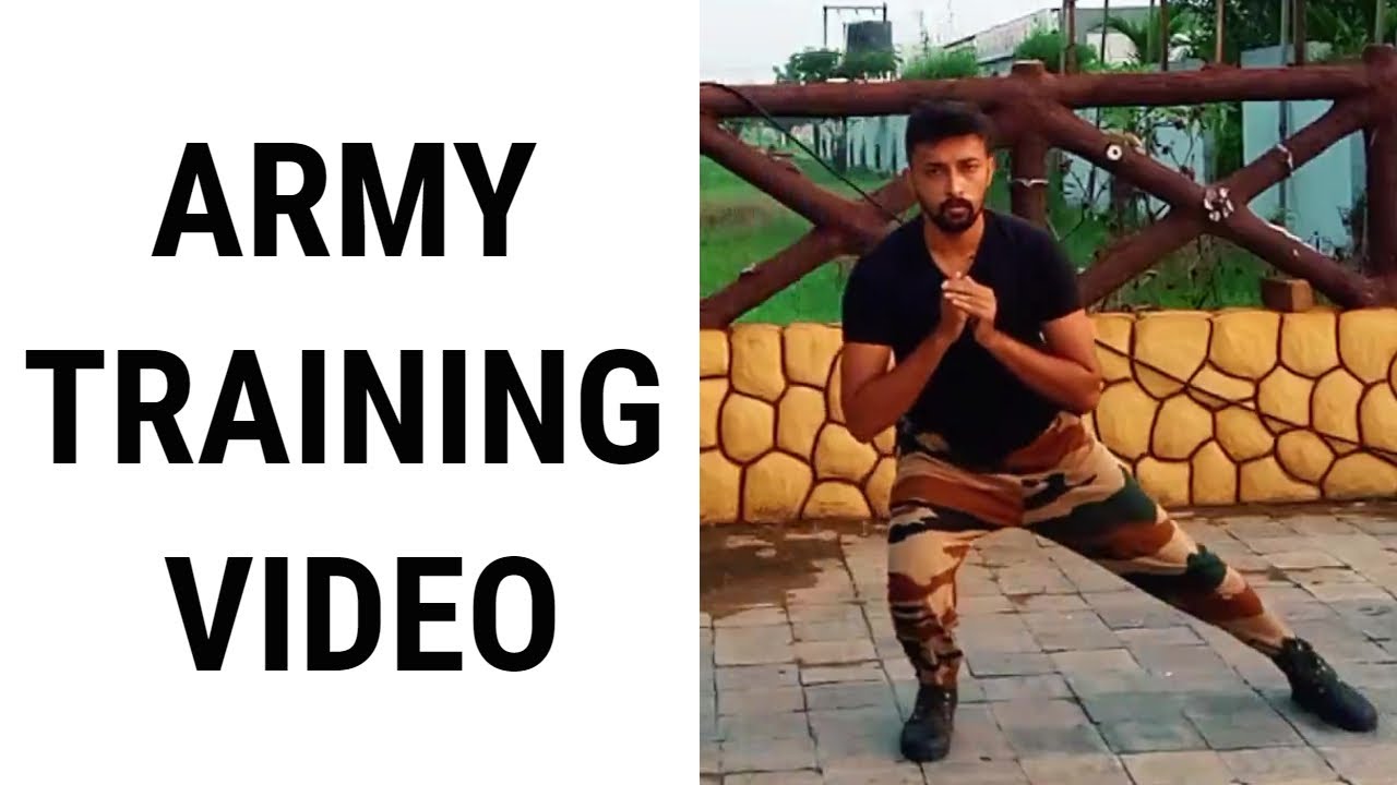 Army Training Video - Morning Physical Workout Video | Army Training ...