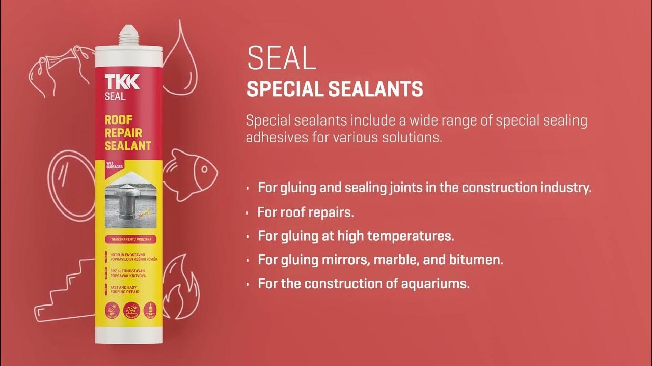TKK SEAL special sealants - YouTube